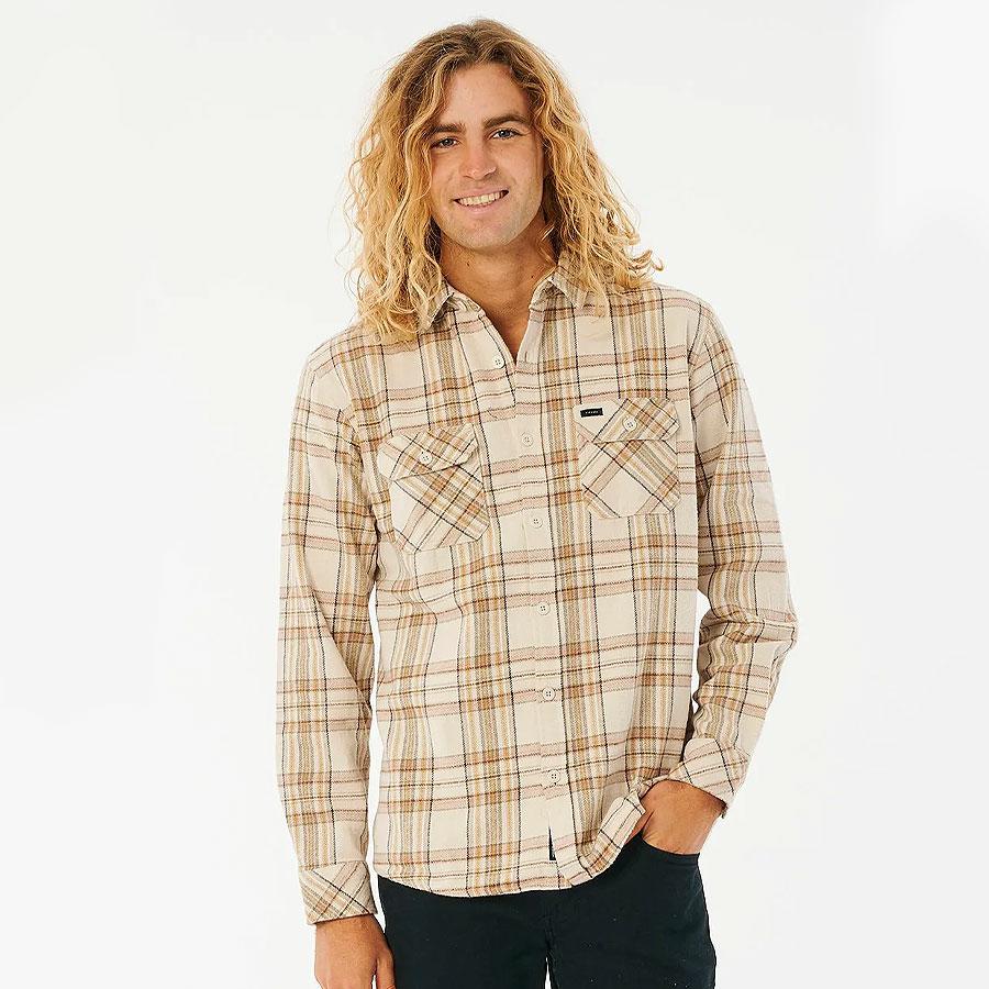 GRIFFIN FLANNEL SHIRT BONE – ProTeam Sports